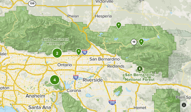 Inland empire trails | List | AllTrails