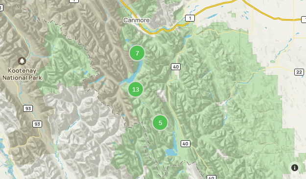 spray lakes/Smith dorrien | List | AllTrails