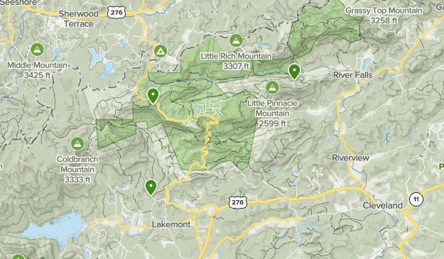 Greenville Co, SC Waterfalls | List | AllTrails