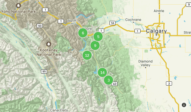 Kananaskis and Canmore Area | List | AllTrails