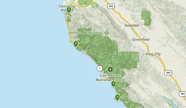 Drives- Big Sur Coast | List | AllTrails