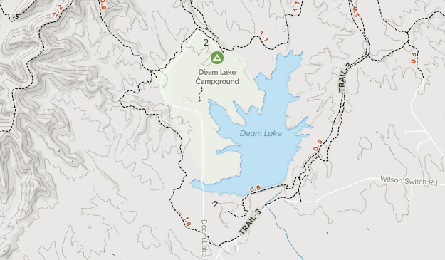 Deam lake area | List | AllTrails