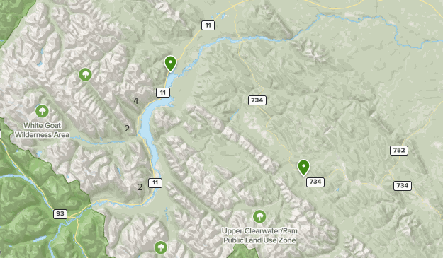 David Thompson and Area | List | AllTrails