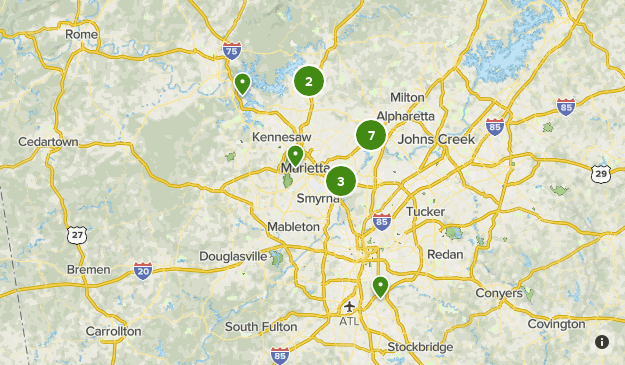 Georgia Suburbs | List | AllTrails