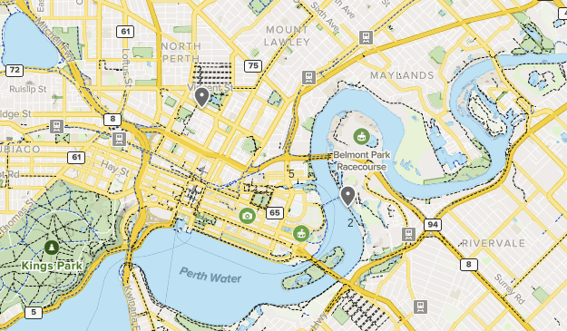 East Perth | List | AllTrails