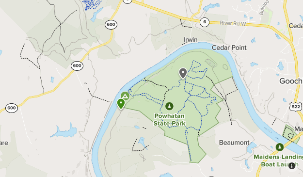 Powhatan State Park | List | AllTrails