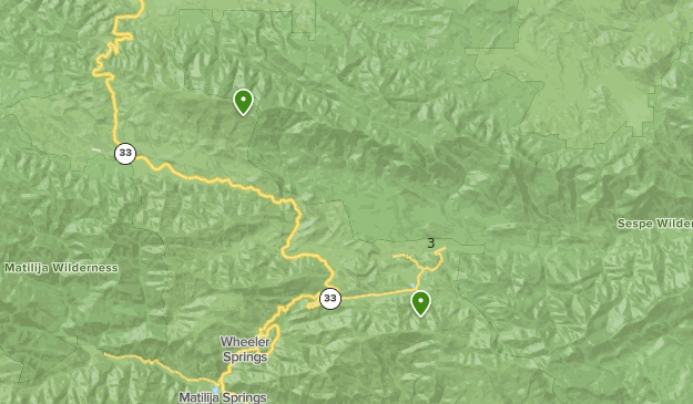 sespe, near wheeler gorge | List | AllTrails