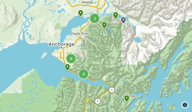 Anchorage bowl day hikes | List | AllTrails