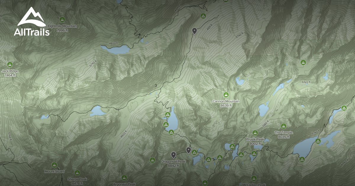 Enchantments Maps | List | AllTrails