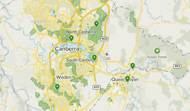 Canberra Tour | List | AllTrails