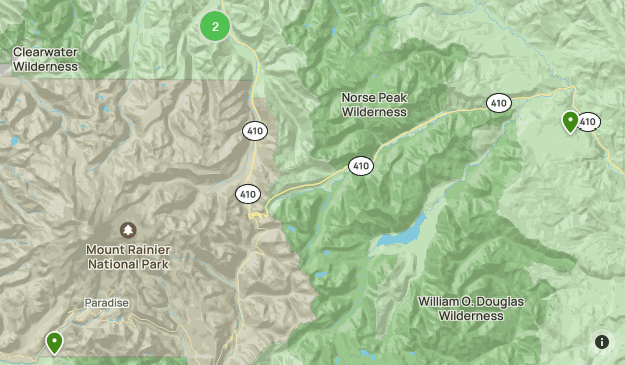 Day hikes Chinook Pass | List | AllTrails