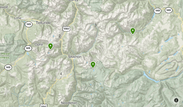 Silverton areas | List | AllTrails