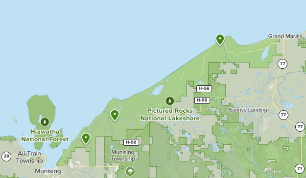 Pictured Rock Area | List | AllTrails