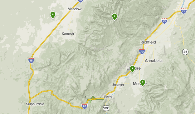 Monroe/ Richfield Utah Hikes | List | AllTrails