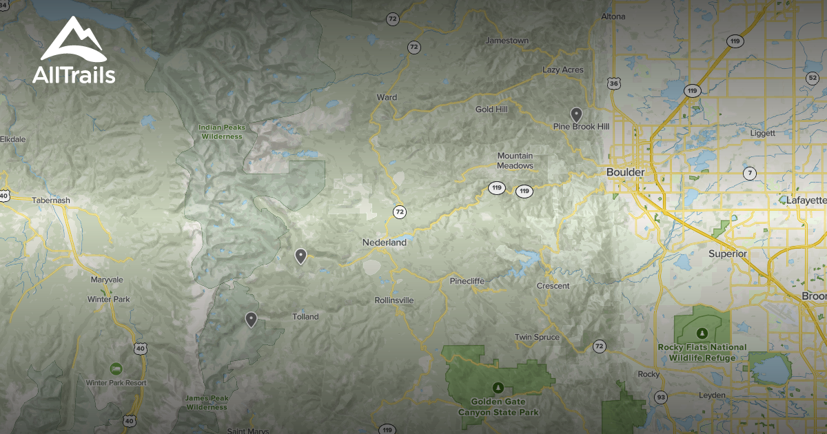 Colorado Maps | List | AllTrails