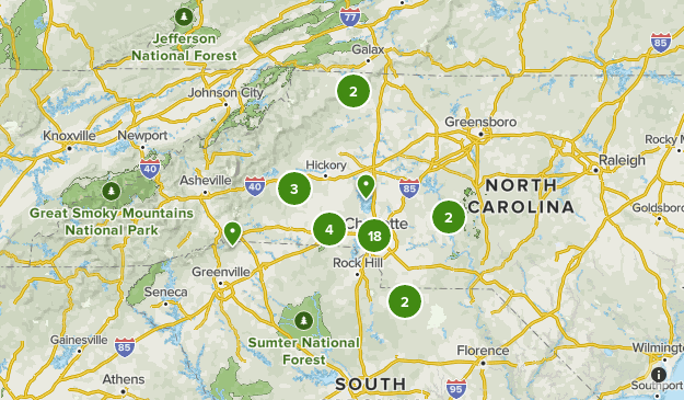 Charlotte | List | AllTrails