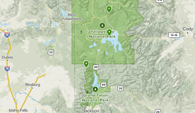 Yellowstone and Grand Teton area | List | AllTrails