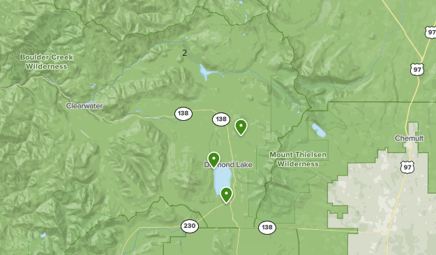 Diamond Lake mountain bike trails | List | AllTrails