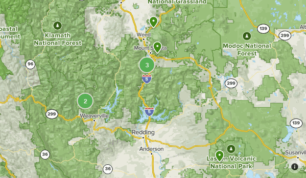 Shasta and Lassen Area | List | AllTrails