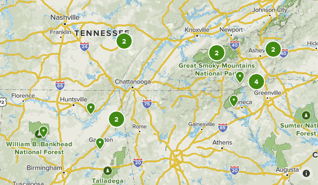 Southeast - Georgia Border States | List | AllTrails