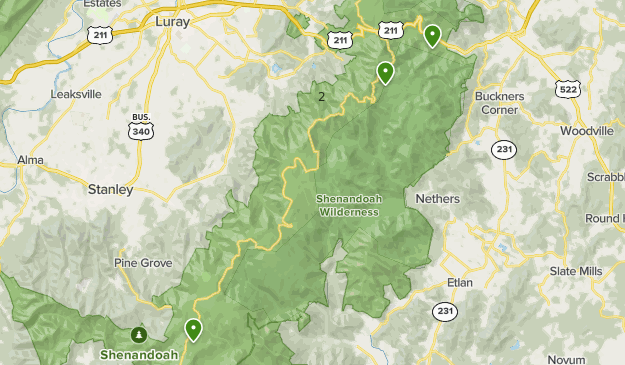 Shenandoah Hike Options | List | AllTrails