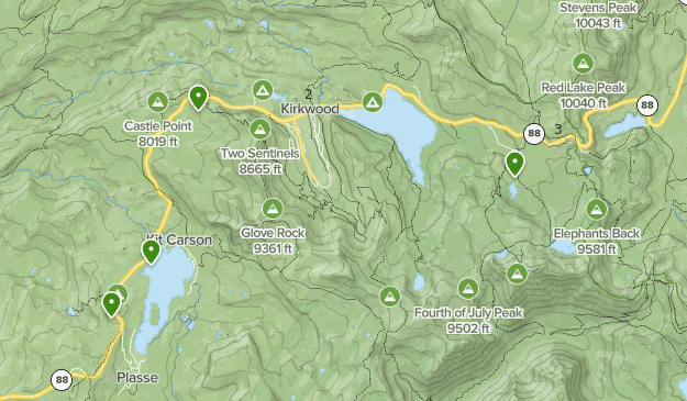 Hwy 88 area | List | AllTrails