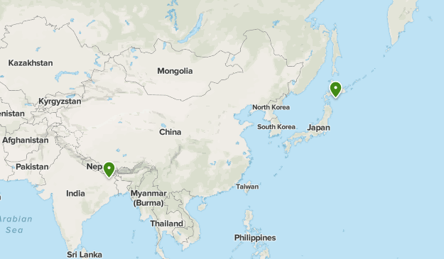 Asia Future Hikes | List | AllTrails