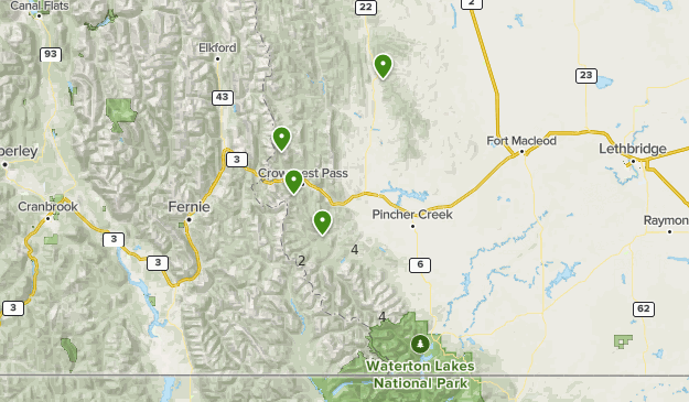 crow's nest pass | List | AllTrails