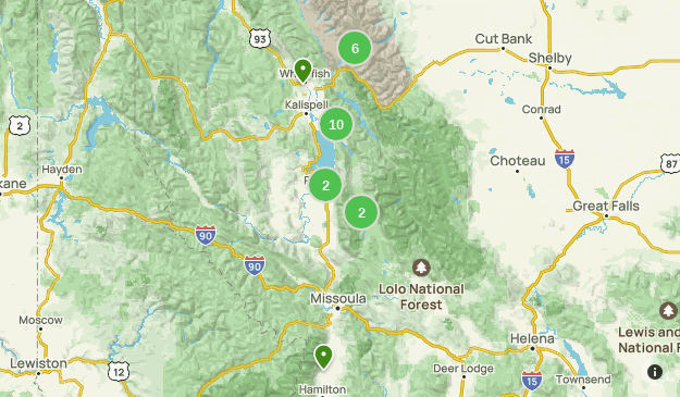 MT, Flathead Lake area | List | AllTrails