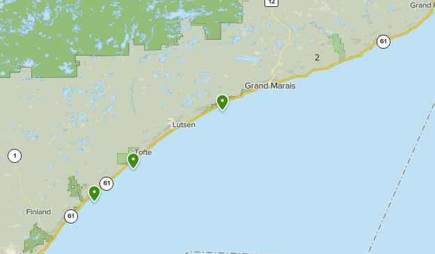 Lutsen/Grand Marais with Waterfalls | List | AllTrails