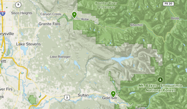 Gold Bar and Index | List | AllTrails