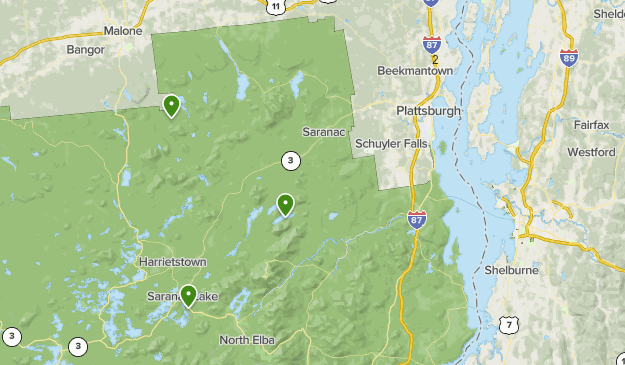 Chazy Lake trails | List | AllTrails