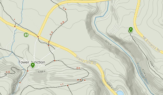 Yellowstone Tower Junction | List | AllTrails