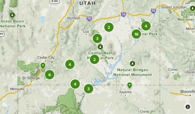Southern Utah | List | AllTrails