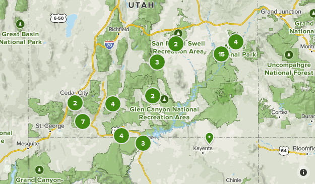 Southern Utah | List | AllTrails