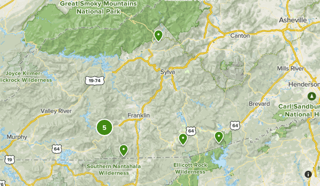 Franklin and Highlands NC | List | AllTrails