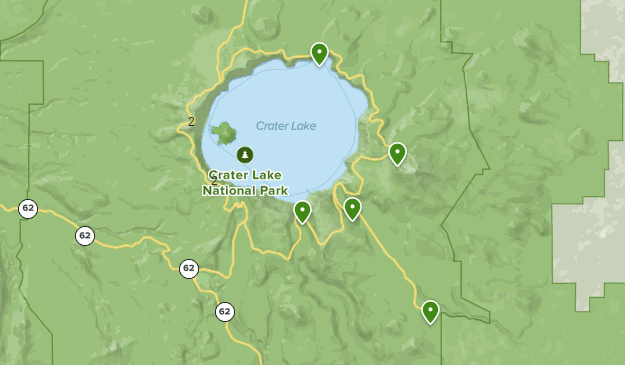 Crater Lake Top Trails | List | AllTrails