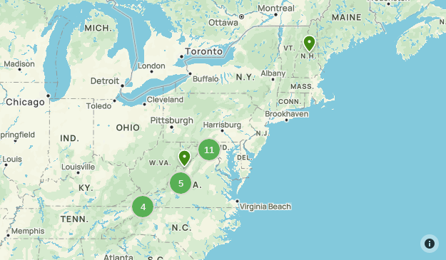 DMV Hikes | List | AllTrails