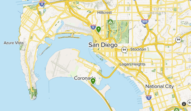San Diego downtown | List | AllTrails