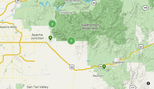 Apache junction/ Superstition Mountains | List | AllTrails