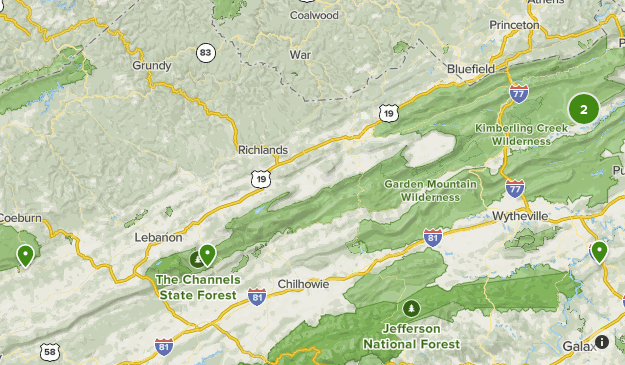 SW-VA-Misc-Hikes | List | AllTrails