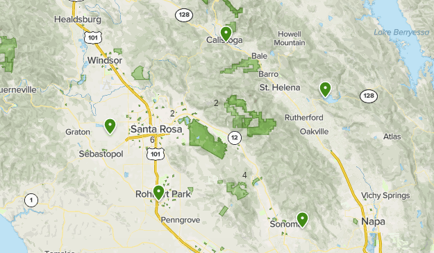 dog friendly trails in santa rosa | List | AllTrails