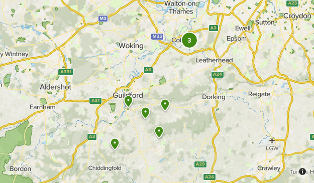 SW London area | List | AllTrails