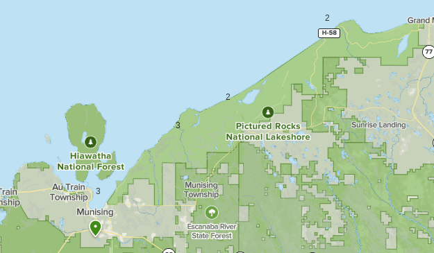 Pictured rocks | List | AllTrails