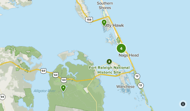 OBX to-do list | List | AllTrails