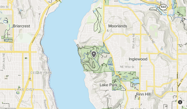 Kirkland area hike maps | List | AllTrails