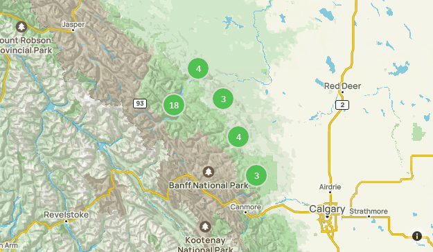 Rocky Mountain House/ Nordegg | List | AllTrails