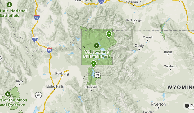 Yellowstone trails | List | AllTrails