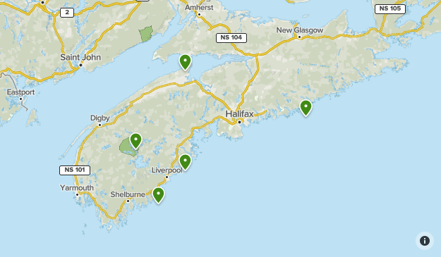 NS trip ideas | List | AllTrails