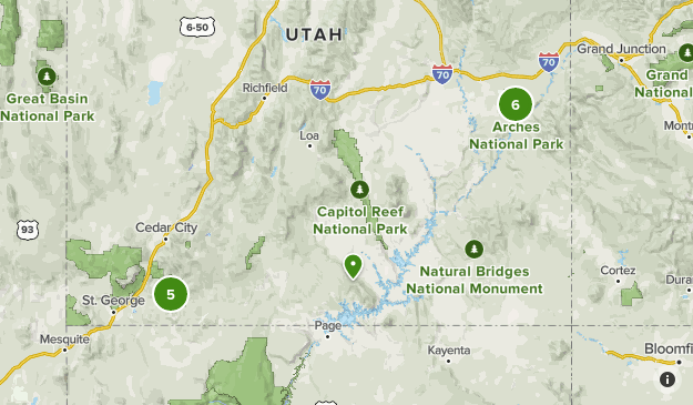 Grand Canyon Zion And Arches List Alltrails